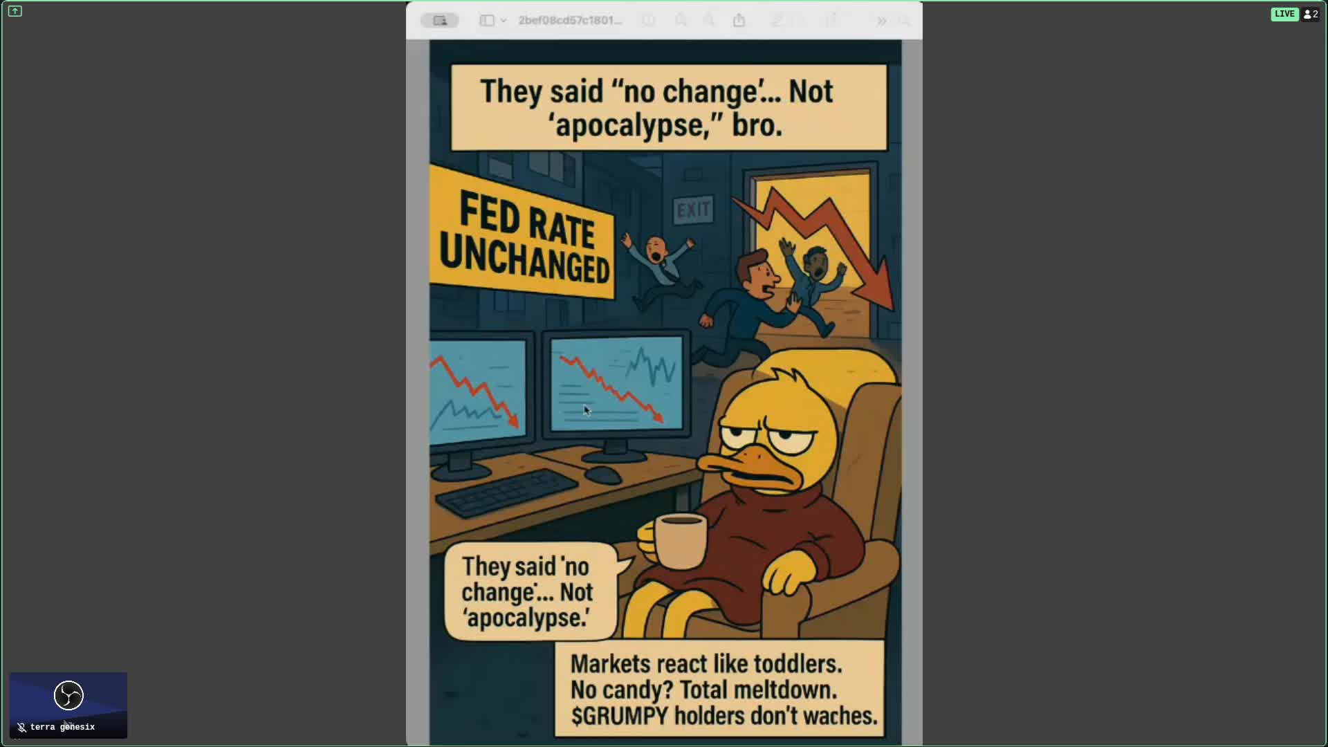 Grumpy Duck (Grumpy) - Pump