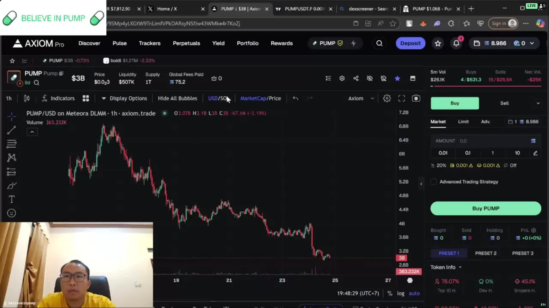 BELIEVE IN PUMP (HIGHER) - Pump