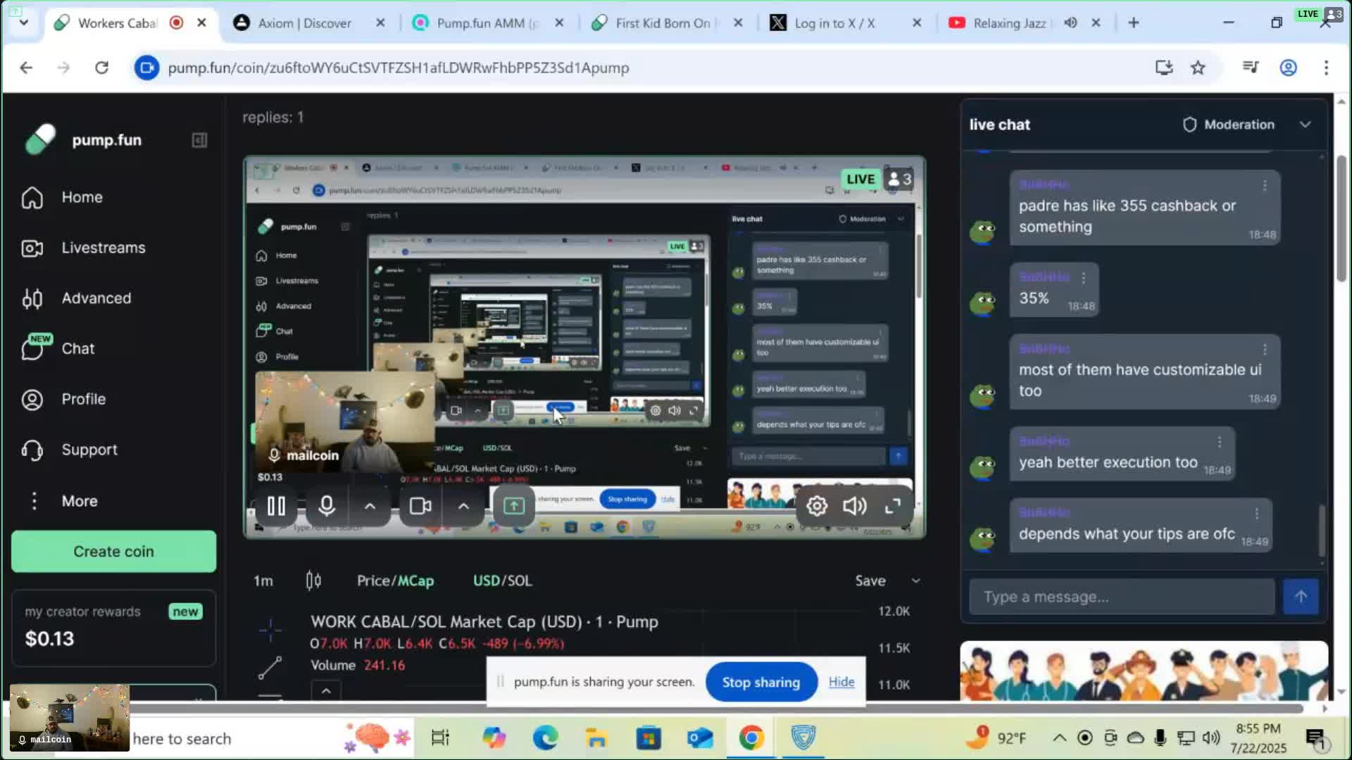 Workers Cabal (WORK CABAL) - Pump